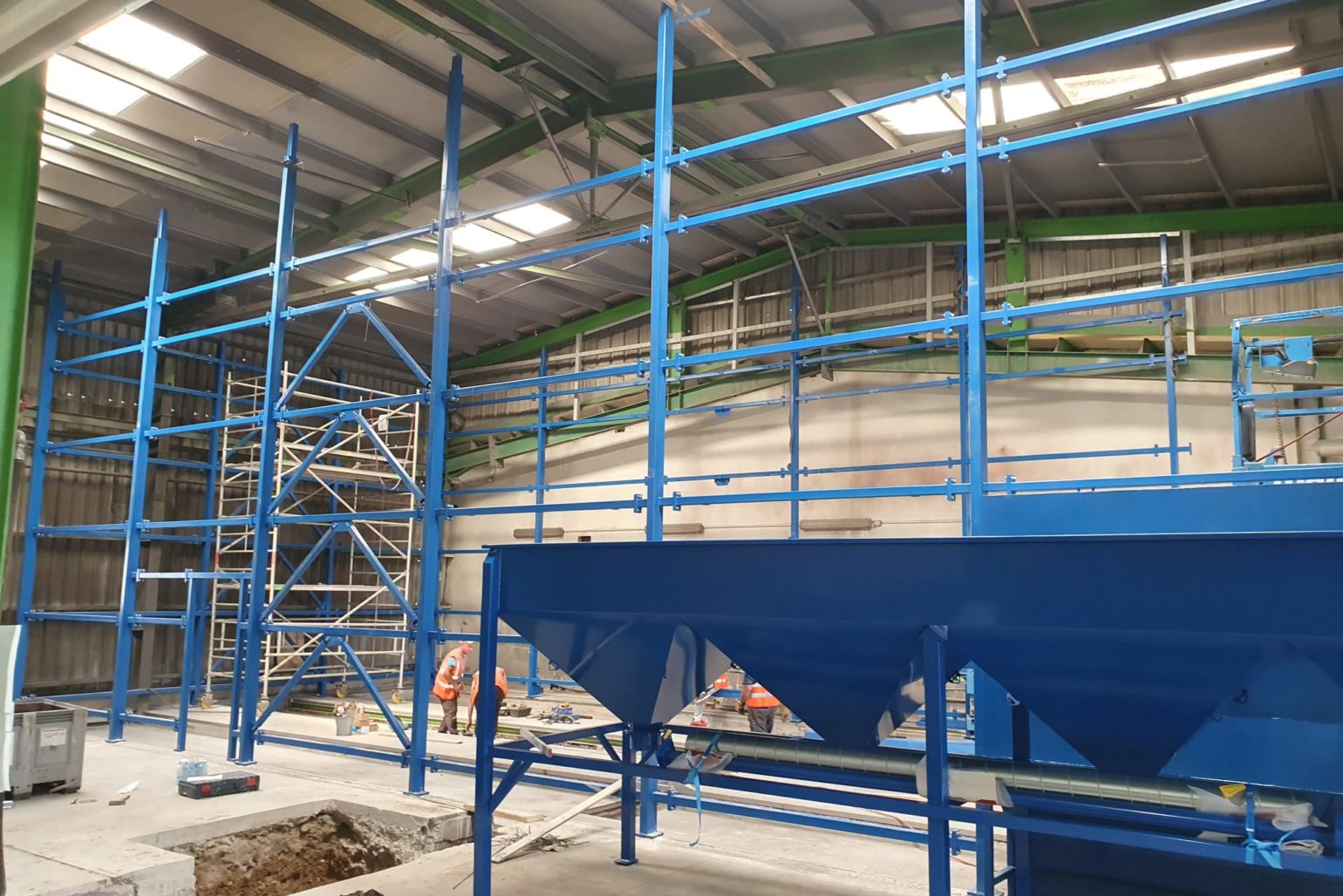 Reconstruction of the blasting box in the production plant - Corrotech ...