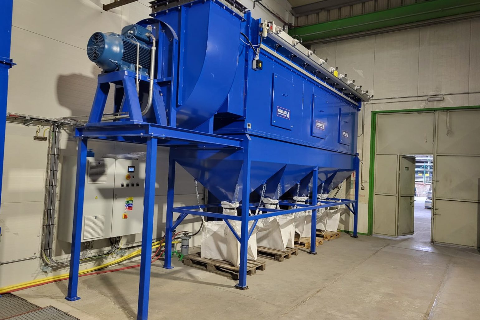 Reconstruction of the blasting box in the production plant - Corrotech ...